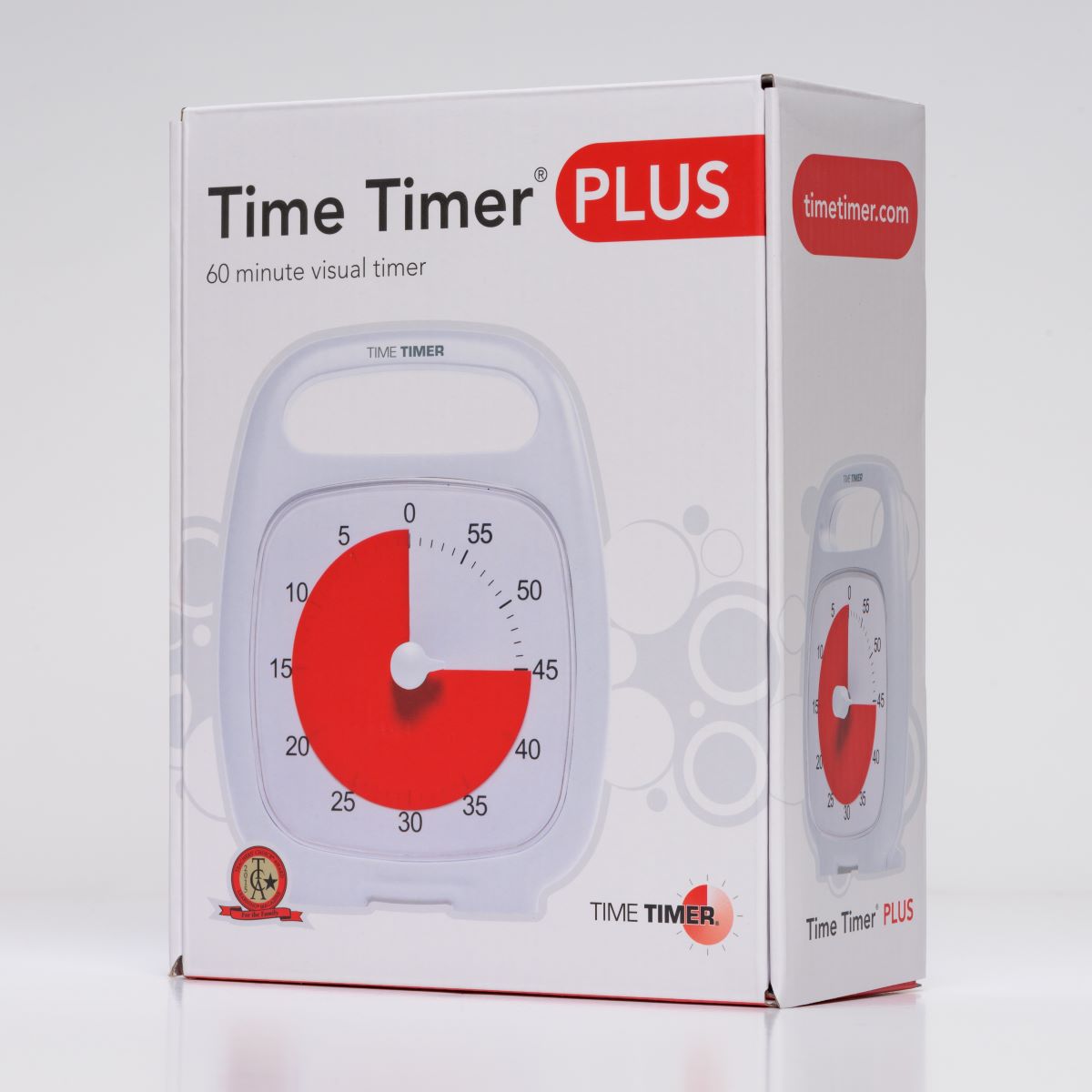 Time Timer® Plus - wit 60 minuten - TimeTimer