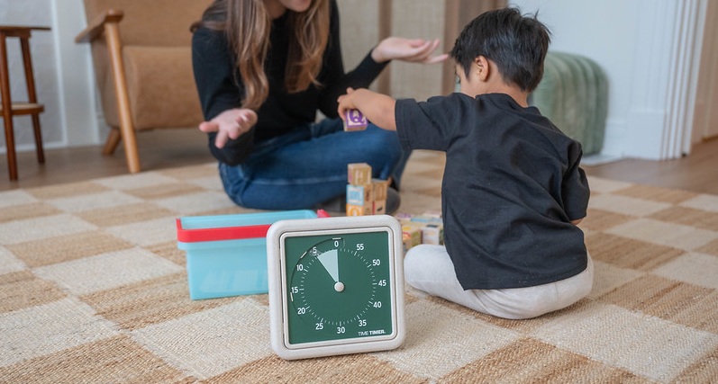 Time Timer Retro Eco Edition Kid Mother Playing blocks - TimeTimer